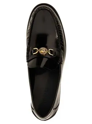 Versace Medusa '95 Leather Loafers - Black