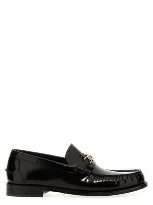 Versace Medusa '95 Leather Loafers - Black