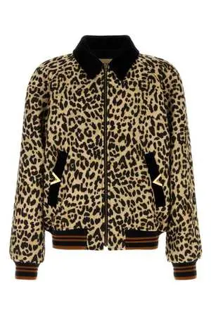 Valentino Garavani Printed Wool Bomber Jacket - Multicolor