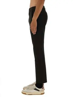 BOSS Water-repellent Regular Fit Pants - Black