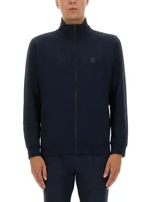 BOSS Zip Sweatshirt - Blue