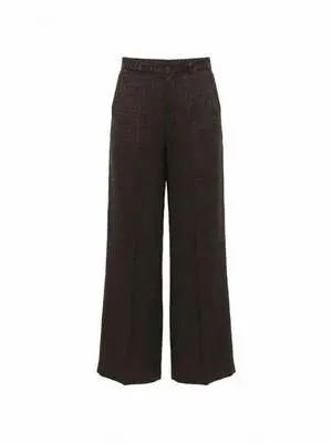 Gucci Silk Horsebit Print Pants - Multicolor