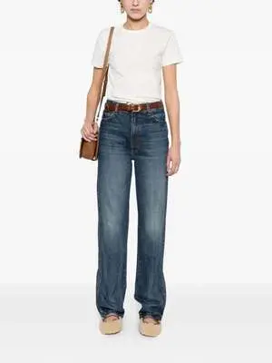 Gucci Cotton T-shirt With Incrocio Gg Detail