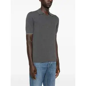 Brunello Cucinelli Grey T-shirts & Vests T-shirts