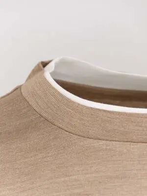 BOSS Cotton And Silk T-shirt