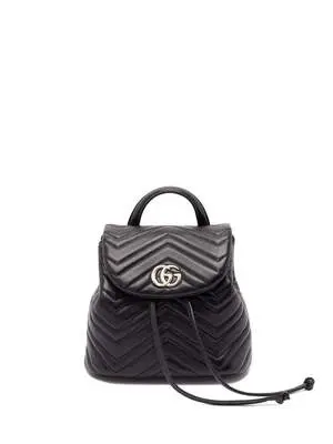Gucci Gg Marmont Lambskin Backpack