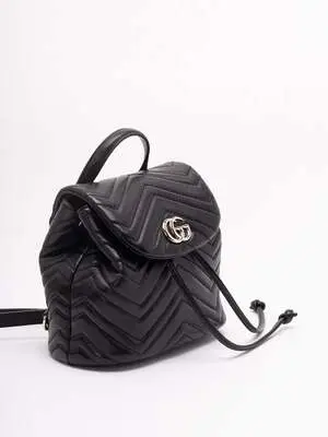 Gucci Gg Marmont Lambskin Backpack