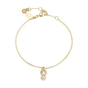 JIMMY CHOO Pearl Cube Bracelet - Gold