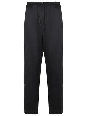 Dries Van Noten Penny Cotton Blend Pants - Black