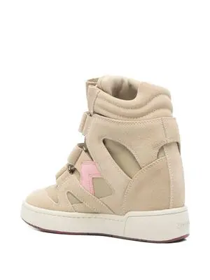Isabel Marant Étoile Wedge Heel Sneakers - Multicolor