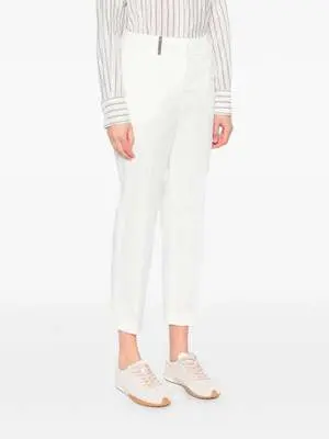 Peserico Cotton Trousers - Multicolor