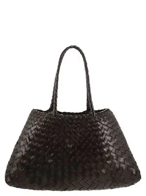 Dragon Diffusion Santa Croce Woven Leather Tote