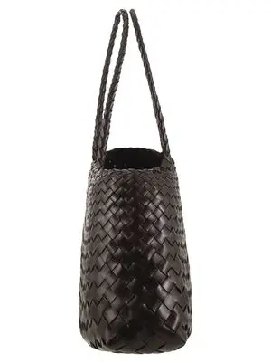 Dragon Diffusion Santa Croce Woven Leather Tote