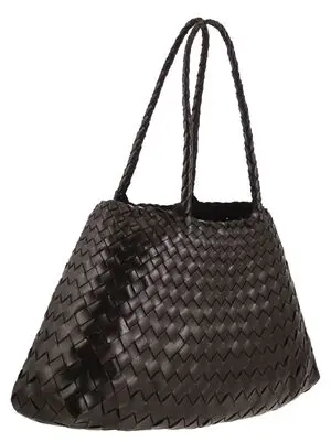 Dragon Diffusion Santa Croce Woven Leather Tote