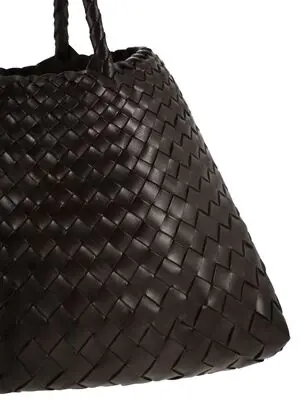 Dragon Diffusion Santa Croce Woven Leather Tote