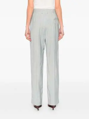 BLAZÉ MILANO After You Fox' Viscose Pinstripe Trousers