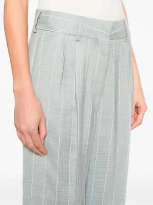 BLAZÉ MILANO After You Fox' Viscose Pinstripe Trousers