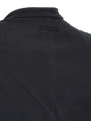 Isabel Marant Étoile Nayda Knotted Cotton Top - Black