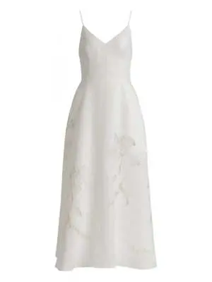 Alberta Ferretti Linen Dress