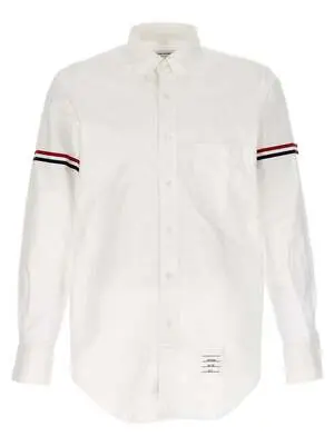 Thom Browne Thom Browne Men Rwb Shirt White