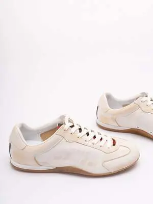 Gucci Calf Leather Lace-up Sneakers