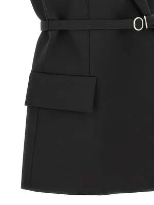 JIL SANDER Double-breasted Wool Vest
