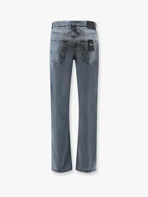 Fendi Regular Fit Five Pockets Jeans - Multicolor