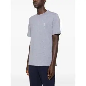 Brunello Cucinelli Grey T-shirts & Vests T-shirts