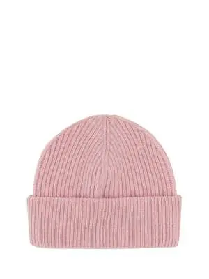 GANNI Beanie Hat - Pink