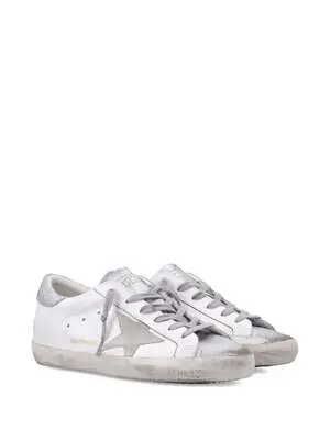 GOLDEN GOOSE Super-star Leather Sneakers - Multicolor