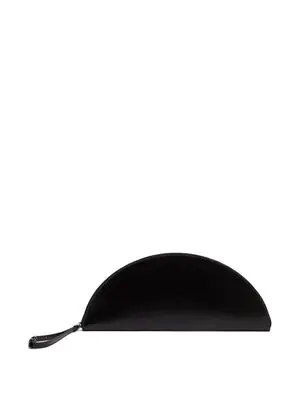 MAISON MARGIELA Halfmoon Leather Pouch - Black