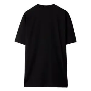 Burberry Cotton Jersey T-shirt With Check Pocket - Black