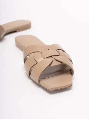 Saint Laurent Tribute Mules - Multicolor