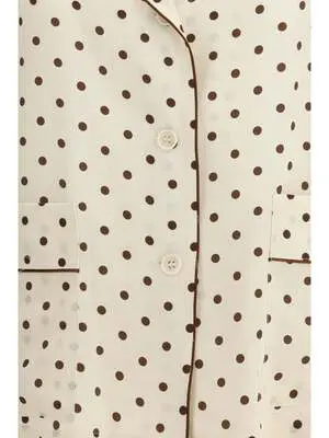 P.a.r.o.s.h Polka-dot Silk Shirt - Multicolor