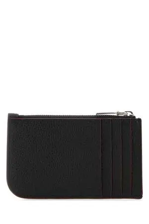 Alexander McQueen Leather Card Holder