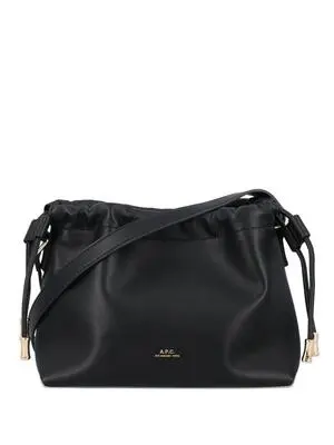 A.p.c. A.P.C. Ninon Mini Drawstring Bag Black