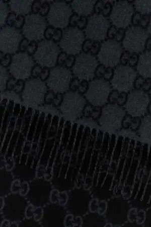 Gucci Embroidered Cashmere Scarf