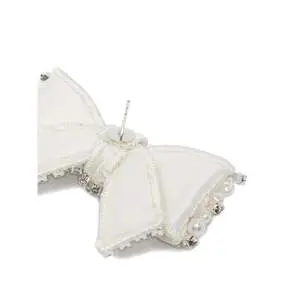 SELF-PORTRAIT Embellished Bow Earrings