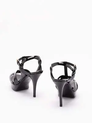 Saint Laurent Tribute Platform Sandals - Multicolor