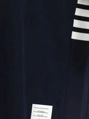 Thom Browne Classic Piqué 4-bar Polo - Blue