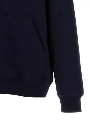 Brunello Cucinelli Full Zip Hoodie With Pockets - Blue