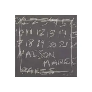 MAISON MARGIELA Maison Margiela Grey Scarves Men Gray