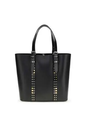 Valentino Garavani Rockstud Medium Tote Bag - Black