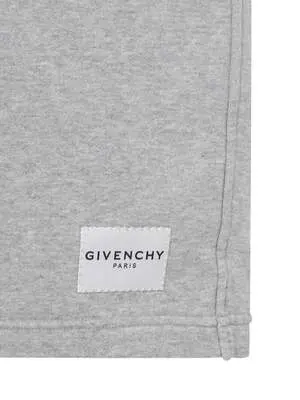 Givenchy Cotton Track Shorts - Gray