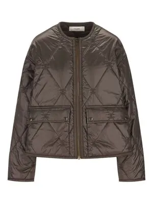 Celine Quilted Nylon Jacket - Multicolor