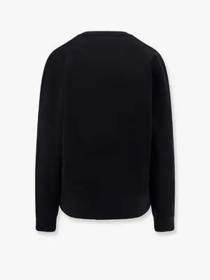 Saint Laurent Cassandre Embroidered Cotton Sweatshirt - Multicolor