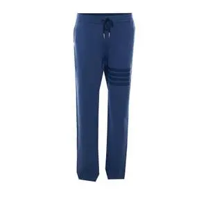 Thom Browne Overdyed Bar Sweatpants - Blue