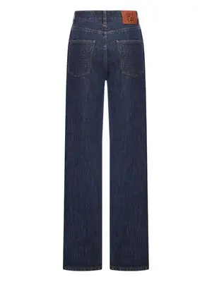 Fendi Denim Cotton Jeans - Multicolor