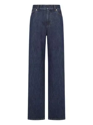 Fendi Denim Cotton Jeans - Multicolor