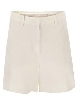Max Mara Linen Shorts